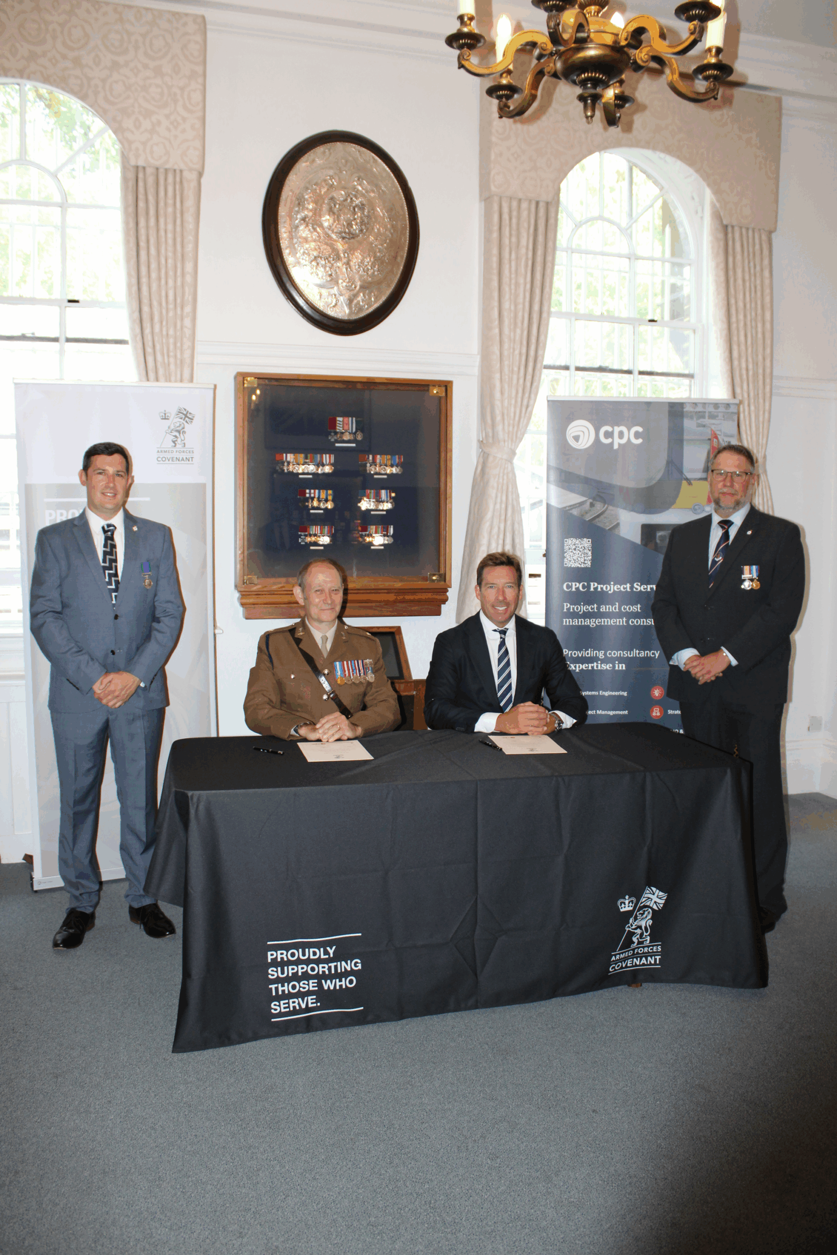 CPC signs Armed Forces Covenant - CPC Project Services